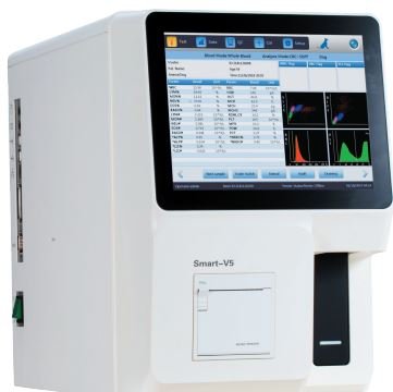 Hematology Analyser -5 Part with RET- URIT Smart- V5 Vet - BIODX